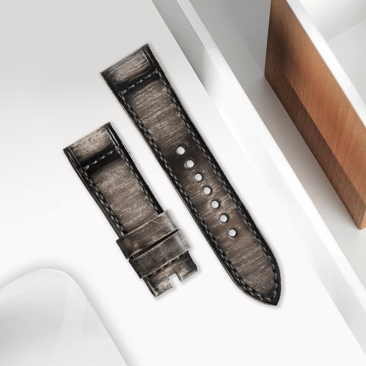 Omega Seamaster Diver 300m Straps - Poesaka Grey – Liger Straps