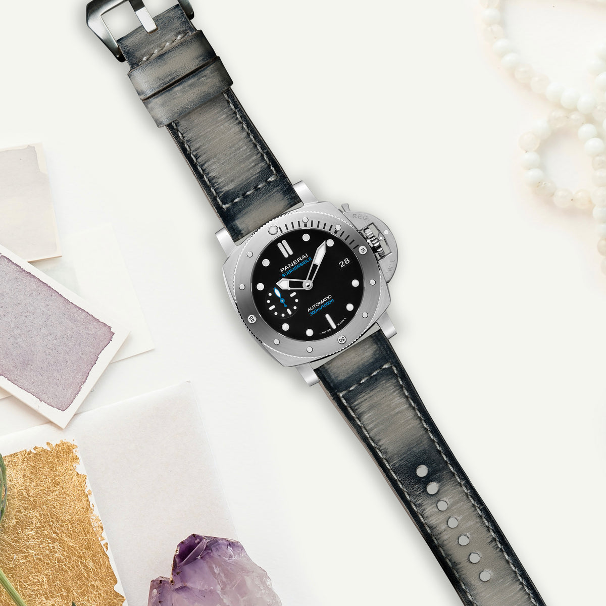 Panerai Submersible Straps - Poesaka Trench – Liger Straps