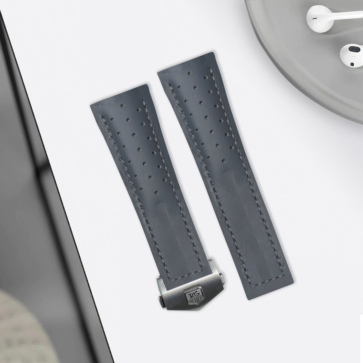 Tag Heuer Aquaracer Straps - Racing Grey – Liger Straps