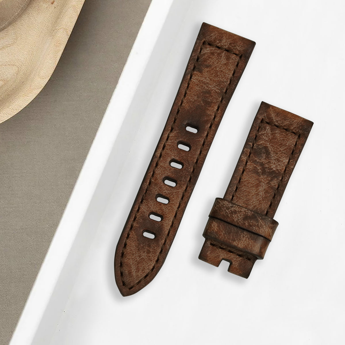 Rock Cognac – Liger Straps