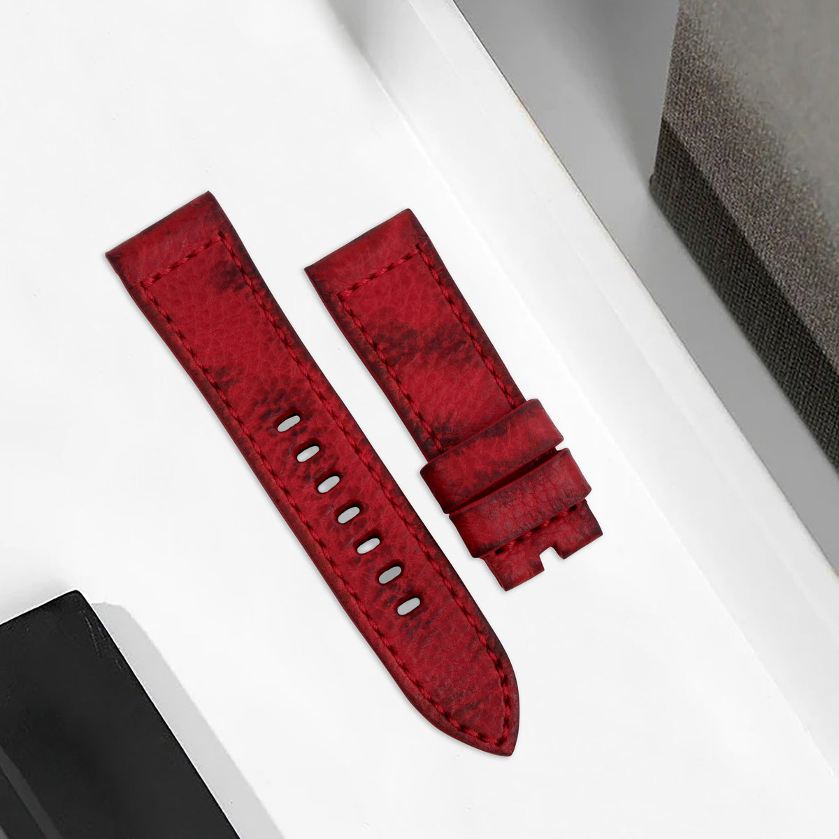 Tudor Blackbay 41mm Straps - Rock Red – Liger Straps