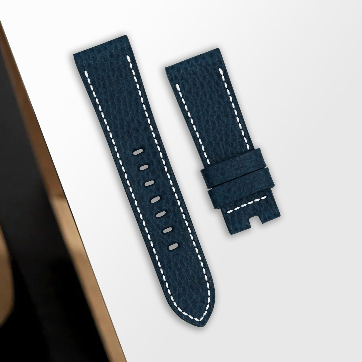 Ready made 24mm Straps - Tjakra Blue – Liger Straps