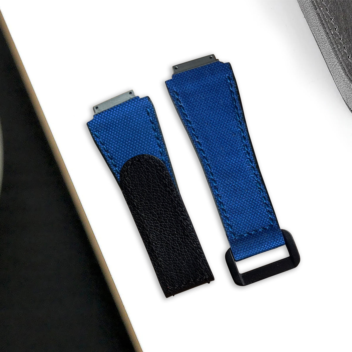 Richard Mille Straps - Velcro Canvas Batman – Liger Straps