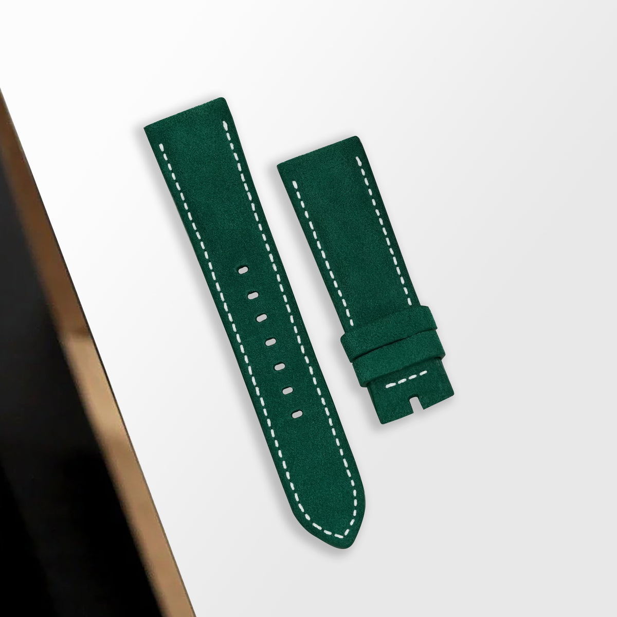Suede Green – Liger Straps