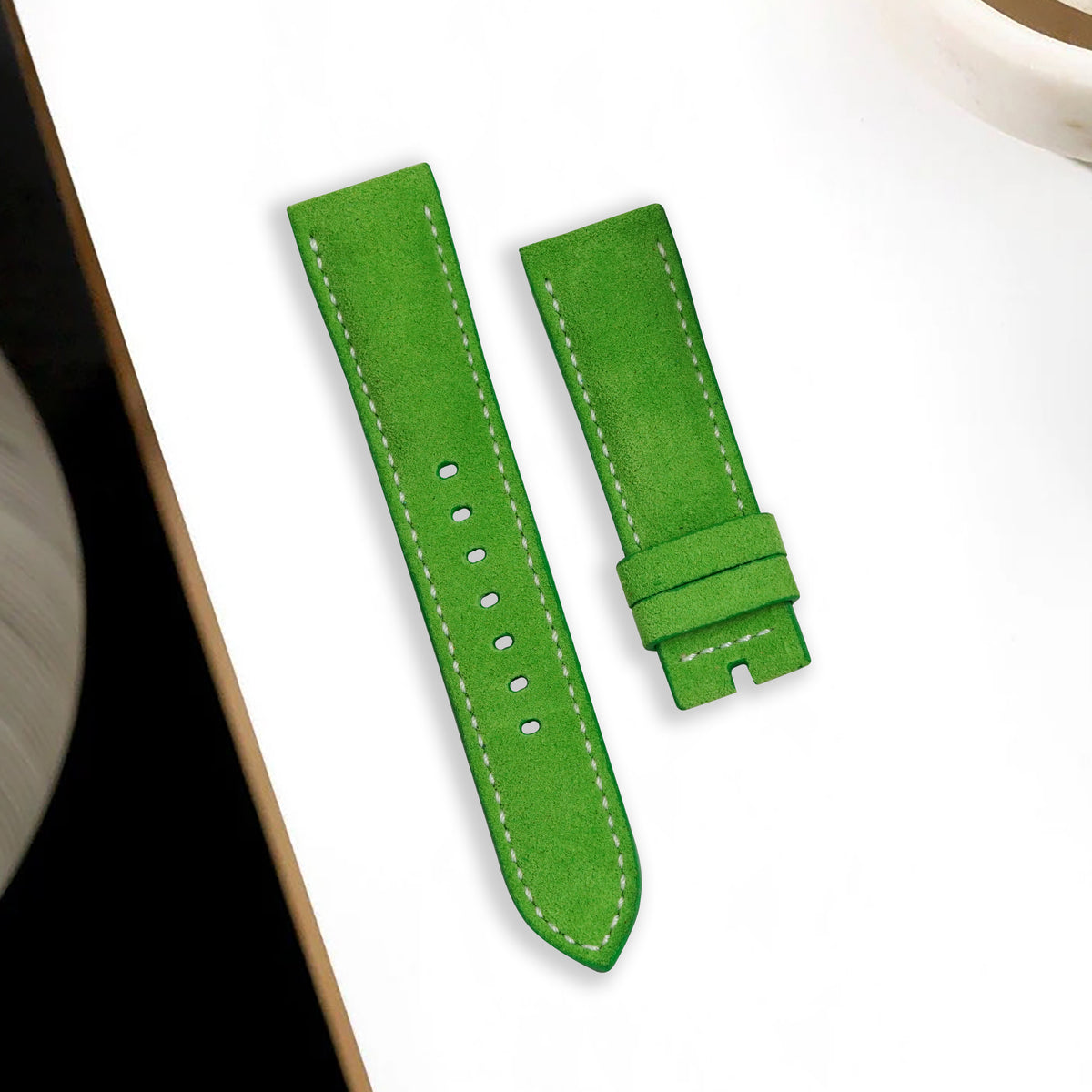 Suede Lime Green – Liger Straps