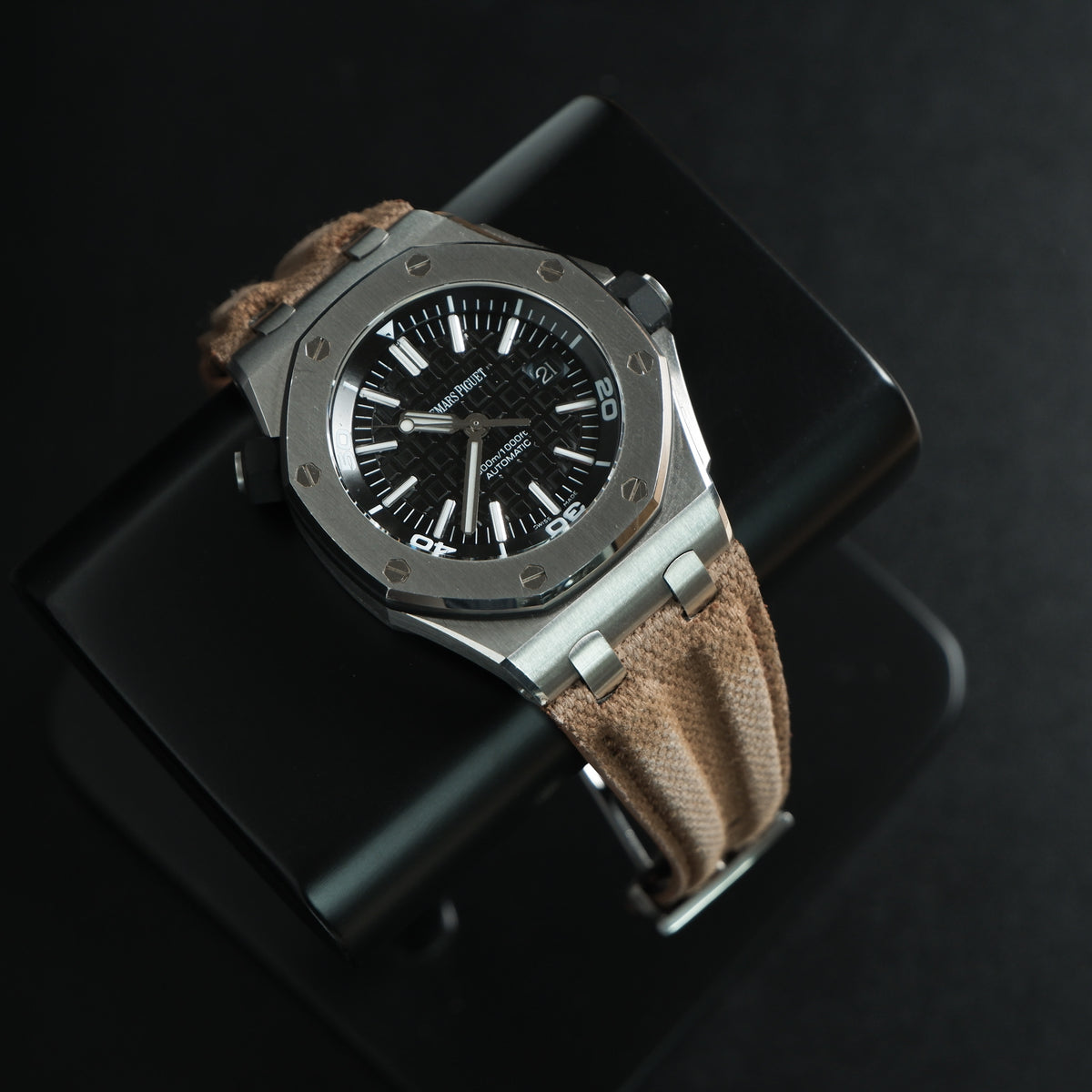 AP ROO Diver Straps - AP Phantom Brown – Liger Straps