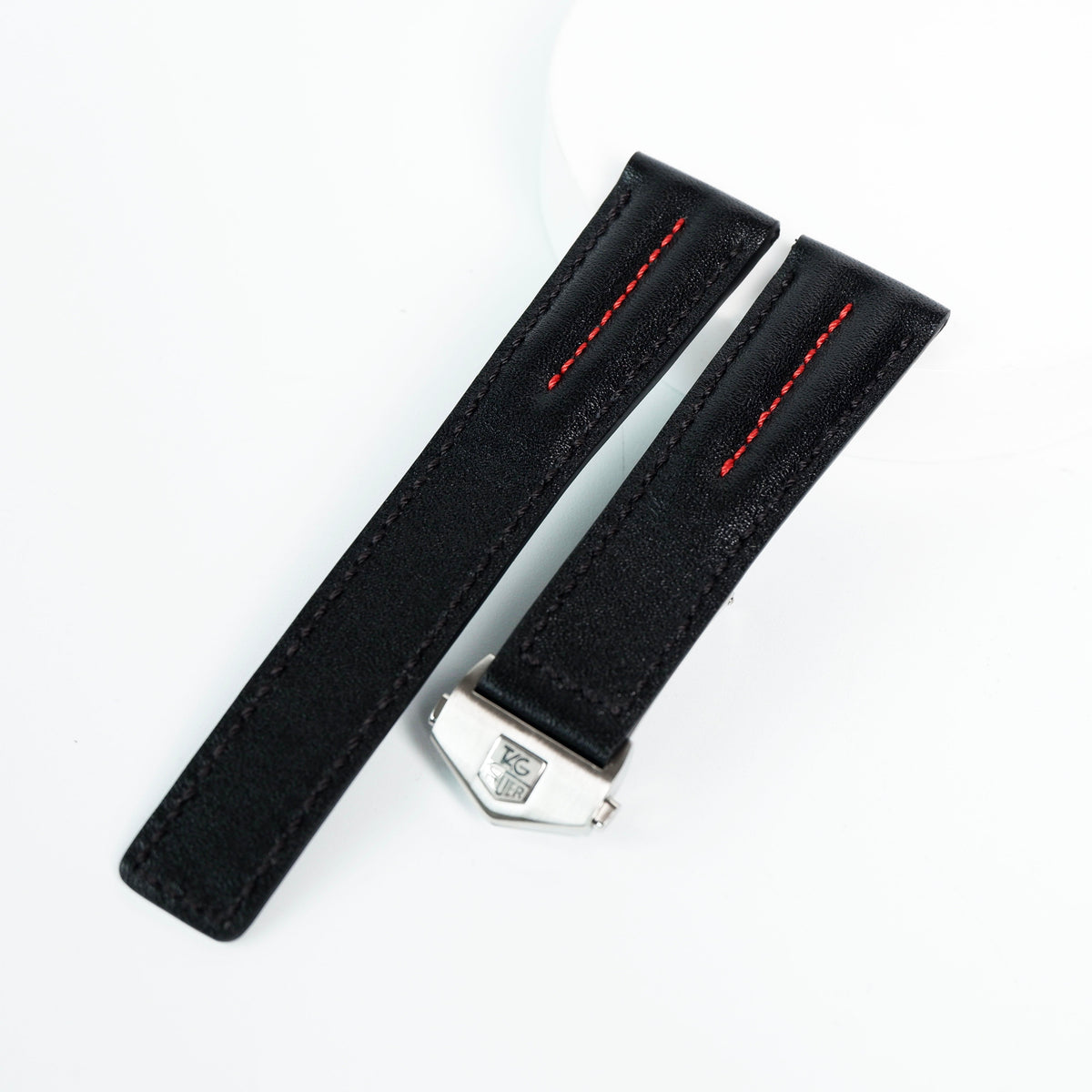 Tag Heuer Formula 1 Straps - Double Ridge Black – Liger Straps