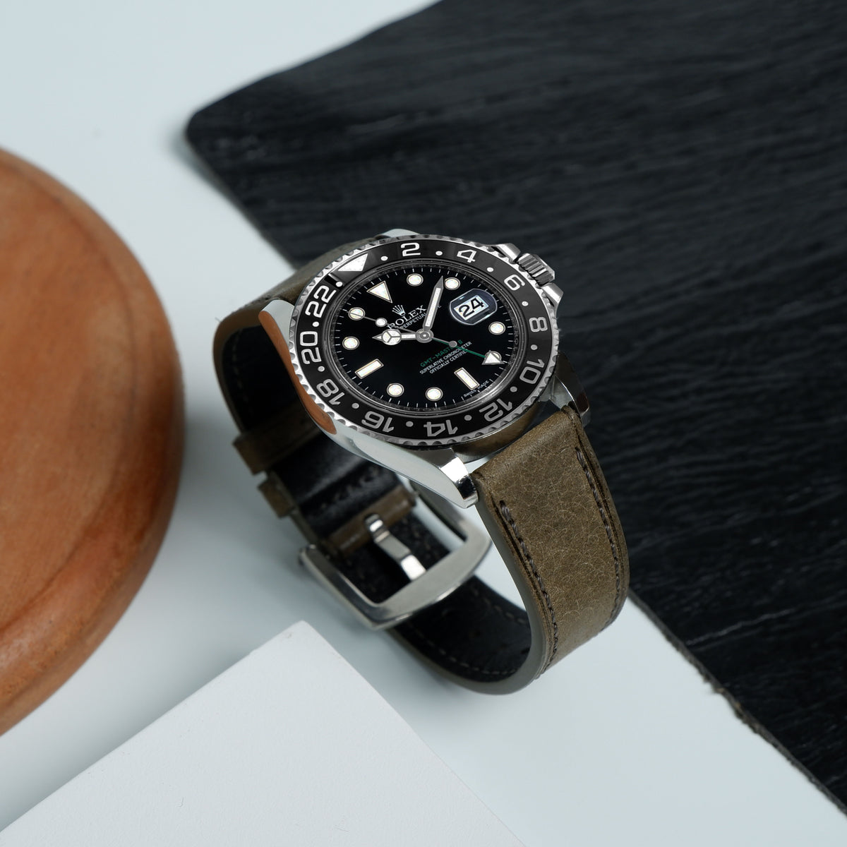 Rolex GMT Master II Straps - Diablo Grey – Liger Straps