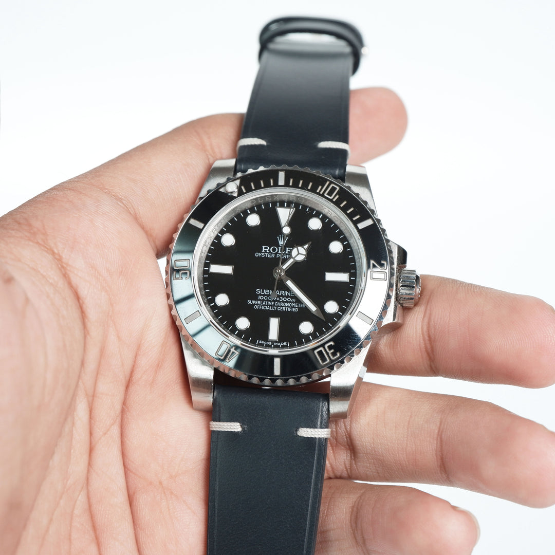 rolex sub rubber strap