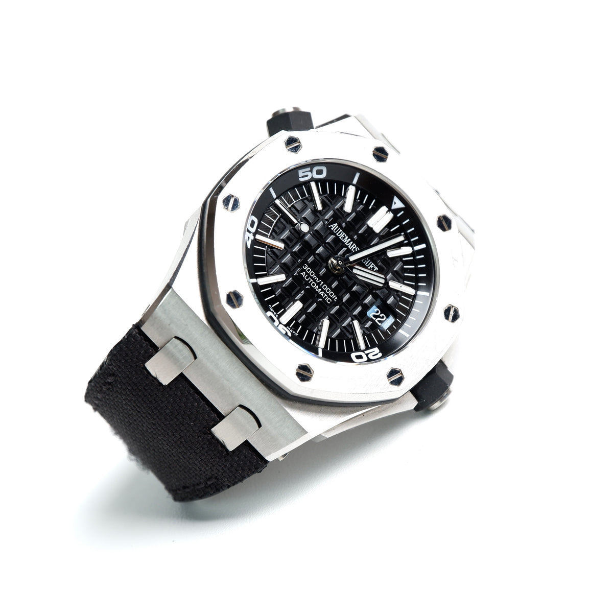 Ap Roo Diver Straps - Ap Velcro Canvas Black – Liger Straps