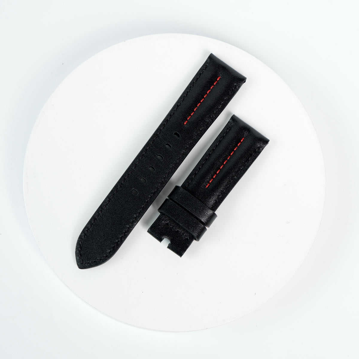 IWC Pilot Straps - Double Ridge Black – Liger Straps