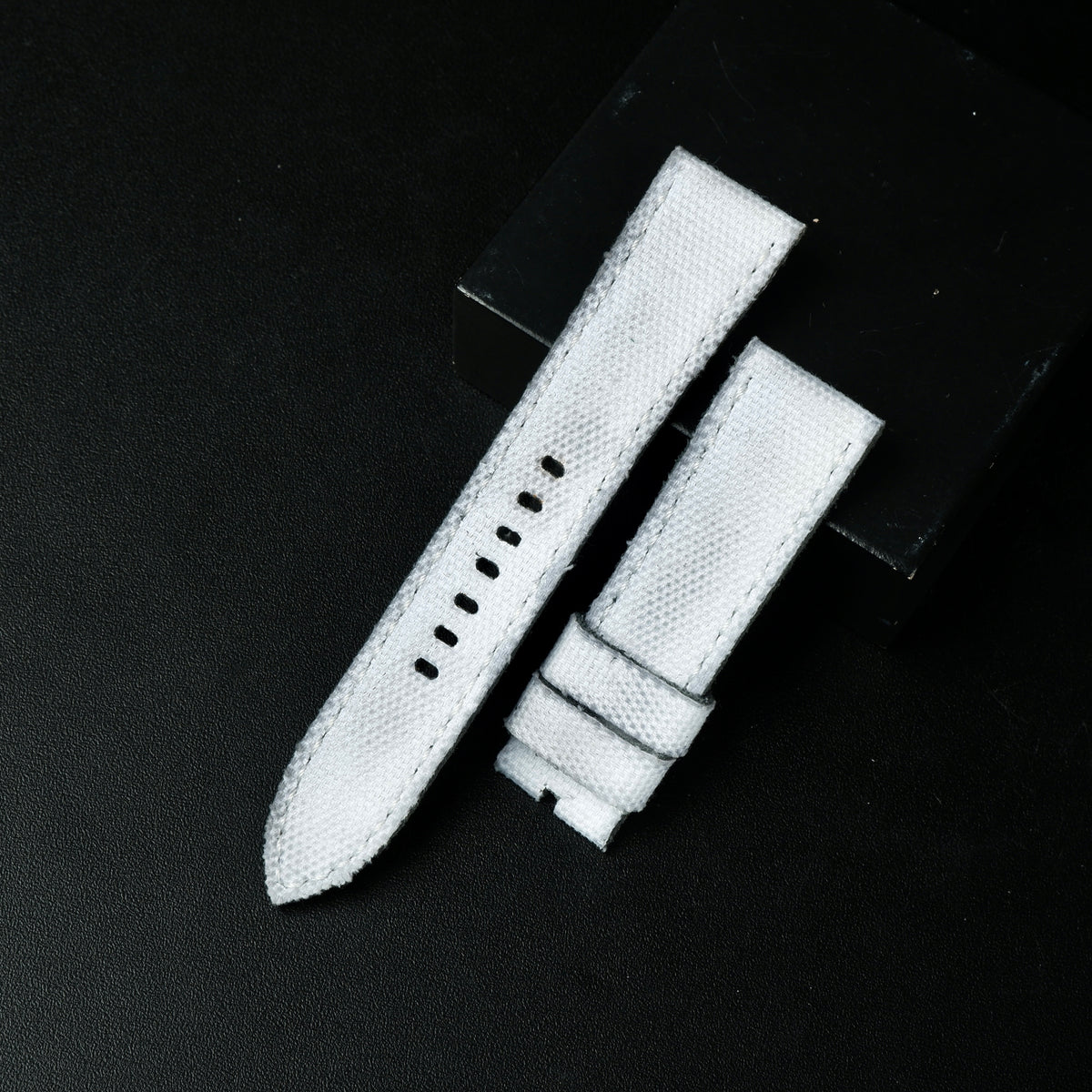 Omega MoonSwatch X Swatch Straps - Vintage Canvas White – Liger Straps