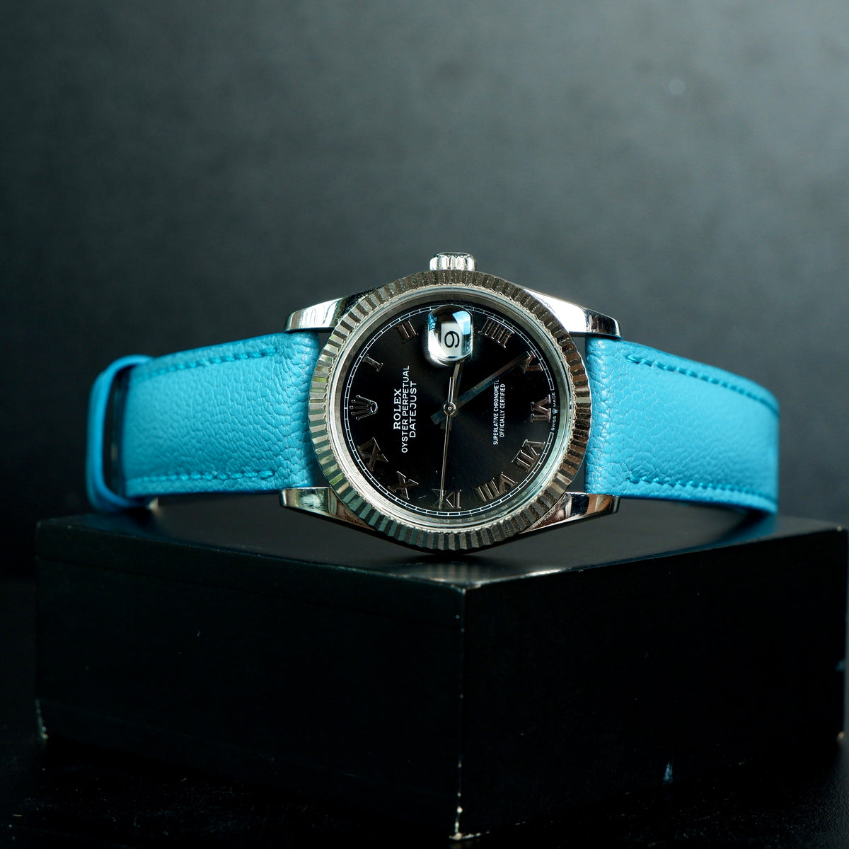 Chevre Iris Blue – Liger Straps