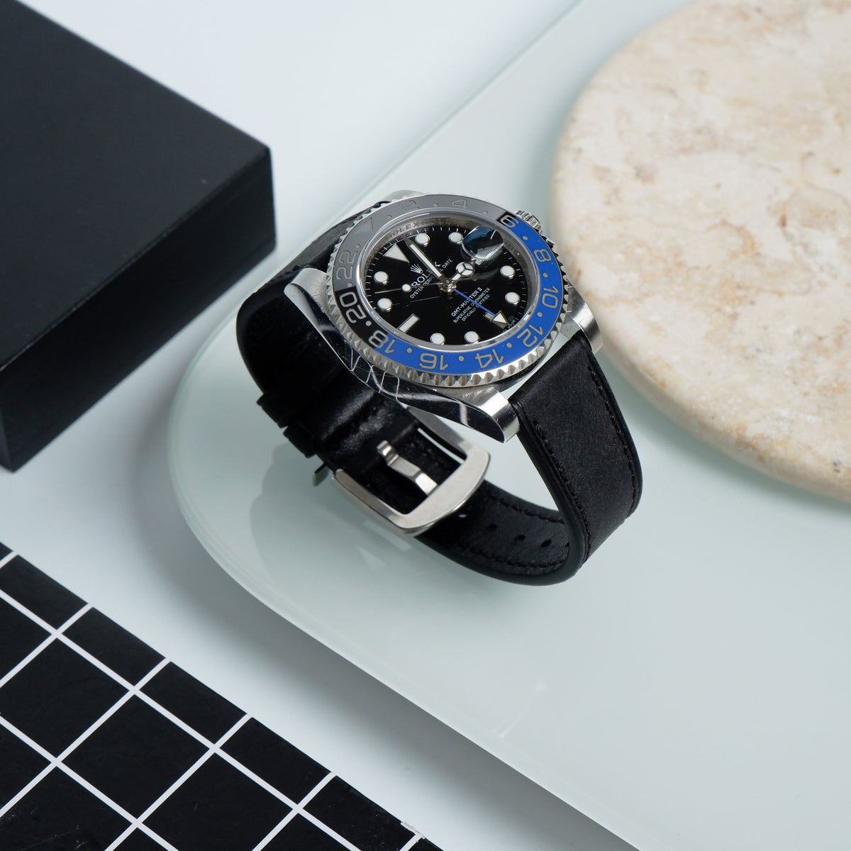 Rolex GMT Master II Batman Straps - Diablo Black – Liger Straps